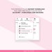 Fetal Kick Count Chart. Baby Kick Count Tracker. Printable Fetal ...