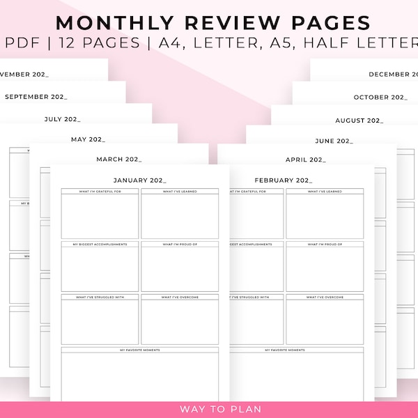 End of Month Review - Etsy