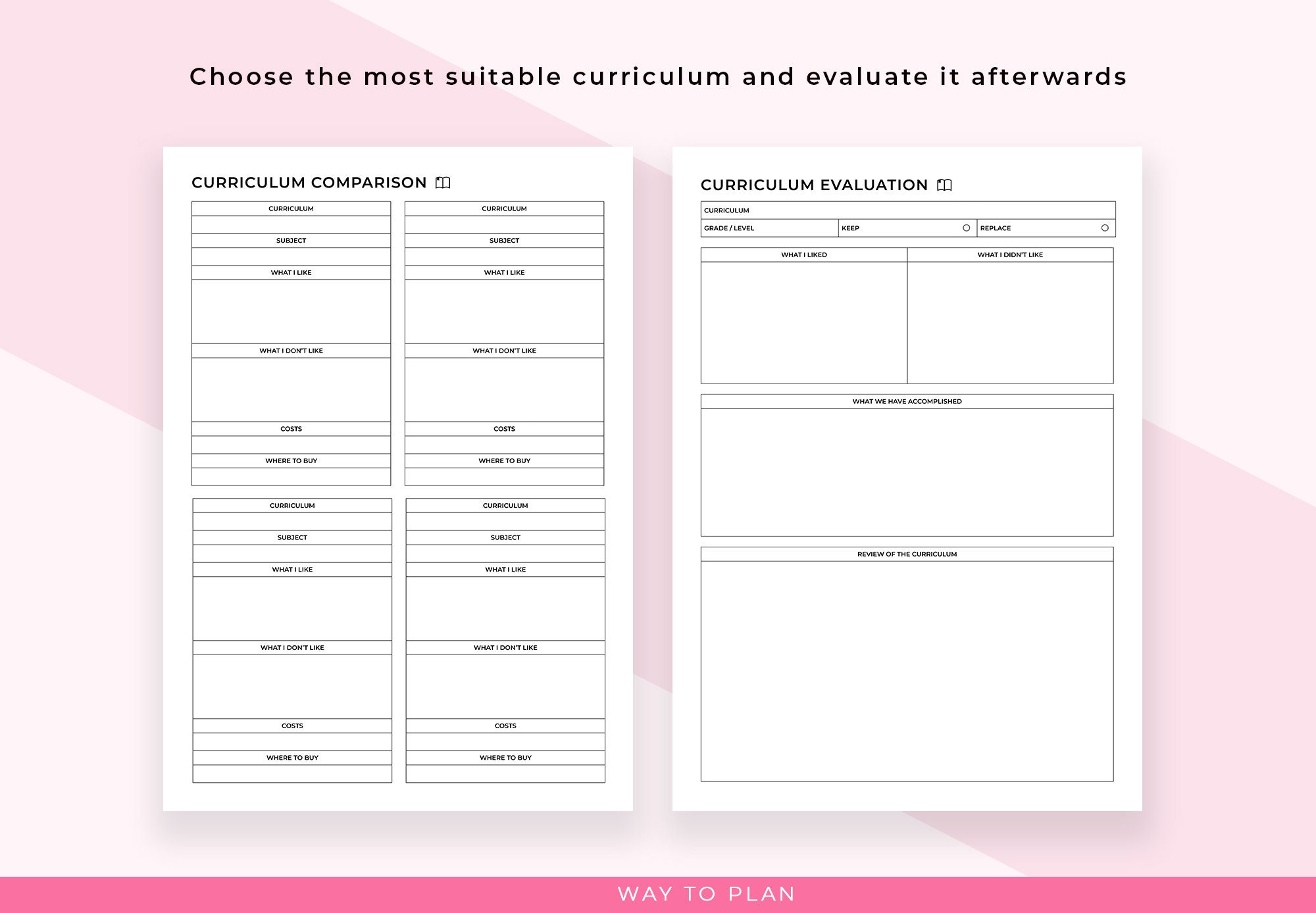 Homeschool Planner Printable 2025-2026 PDF. Multiple Students Kids Ages ...