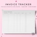 Invoice Tracker, Invoices Tracker, Invoice Tracking, Invoice Log ...