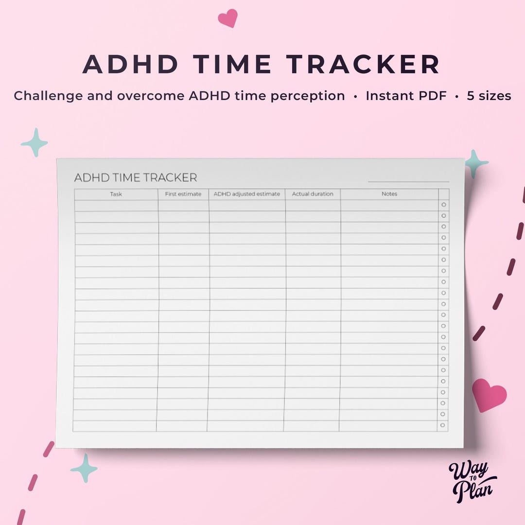 Adhd Time Tracker to Adjust Your Task Estimates for Accurate Time ...