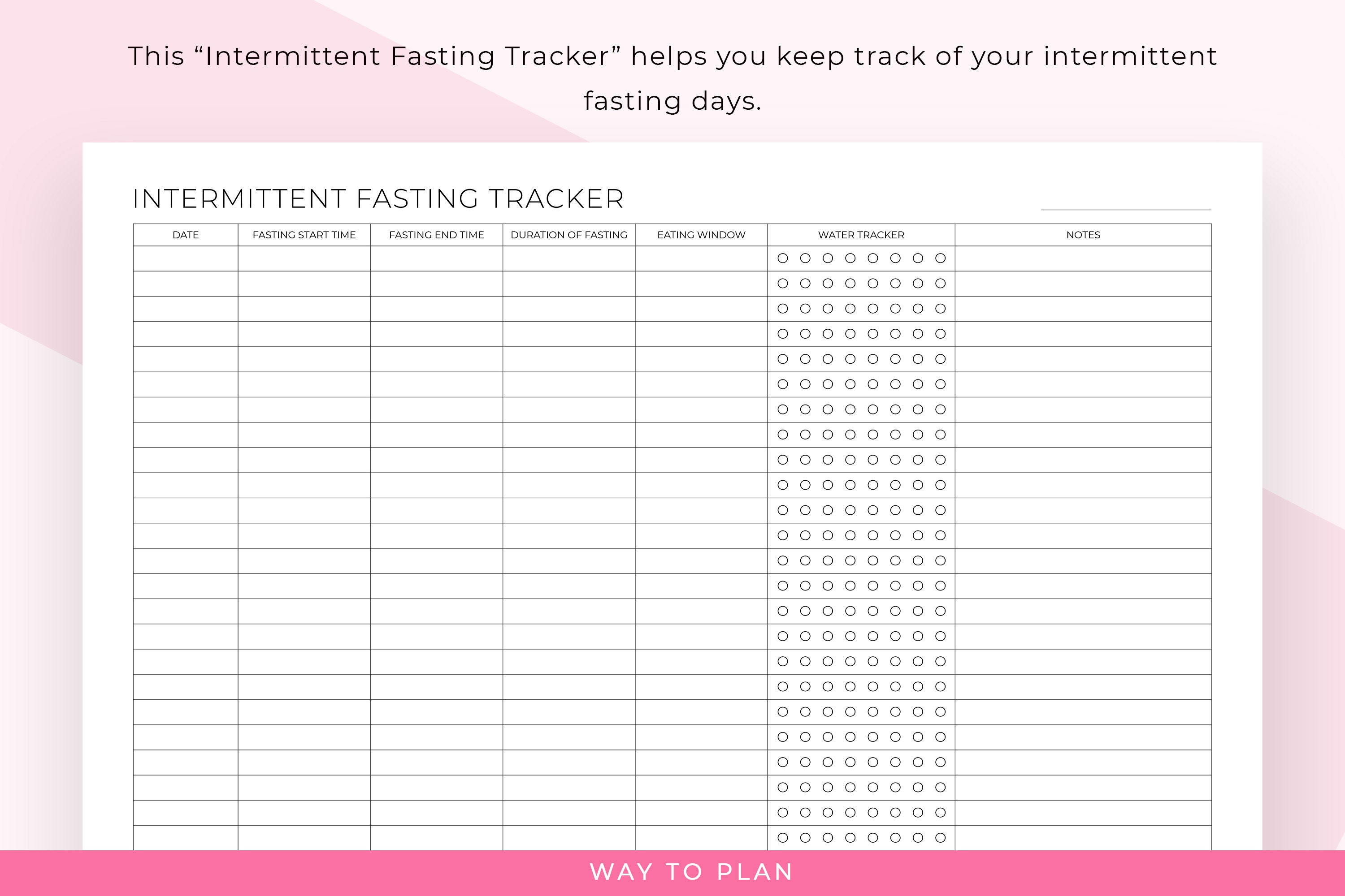Intermittent Fasting Tracker for Scheduling, Tracking Fasting Periods ...