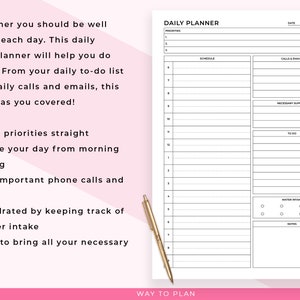 Teacher Daily Planner 2024-2025. Printable to Do List Checklist ...