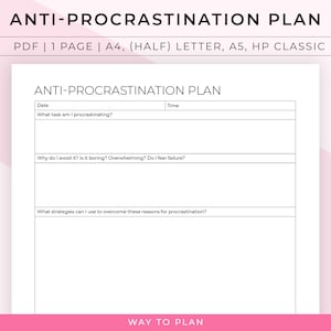 Procrastination - Etsy