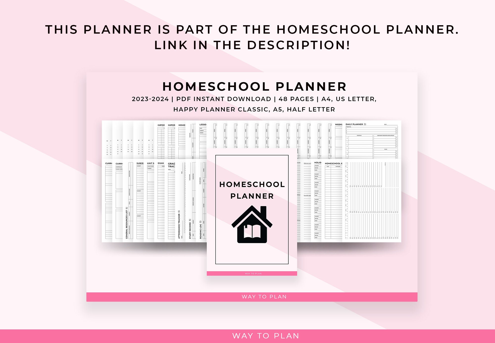 Homeschool Expense Tracker Printable. Homeschool Planner. Homeschool ...
