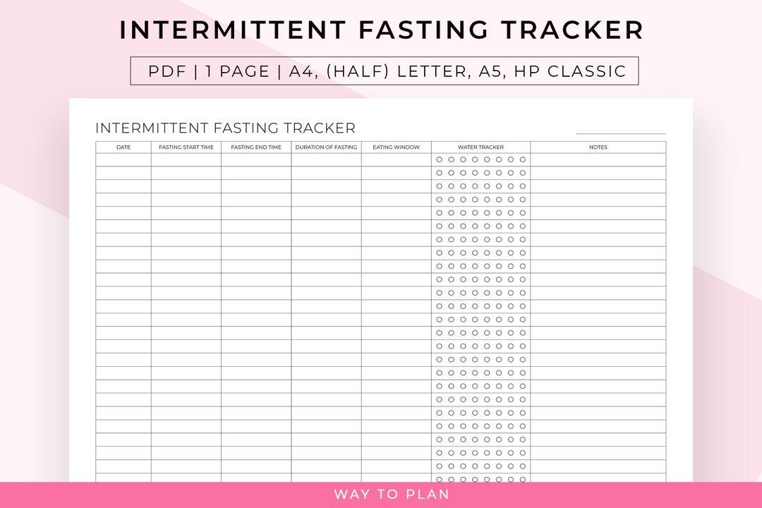Intermittent Fasting Tracker for Scheduling, Tracking Fasting Periods ...