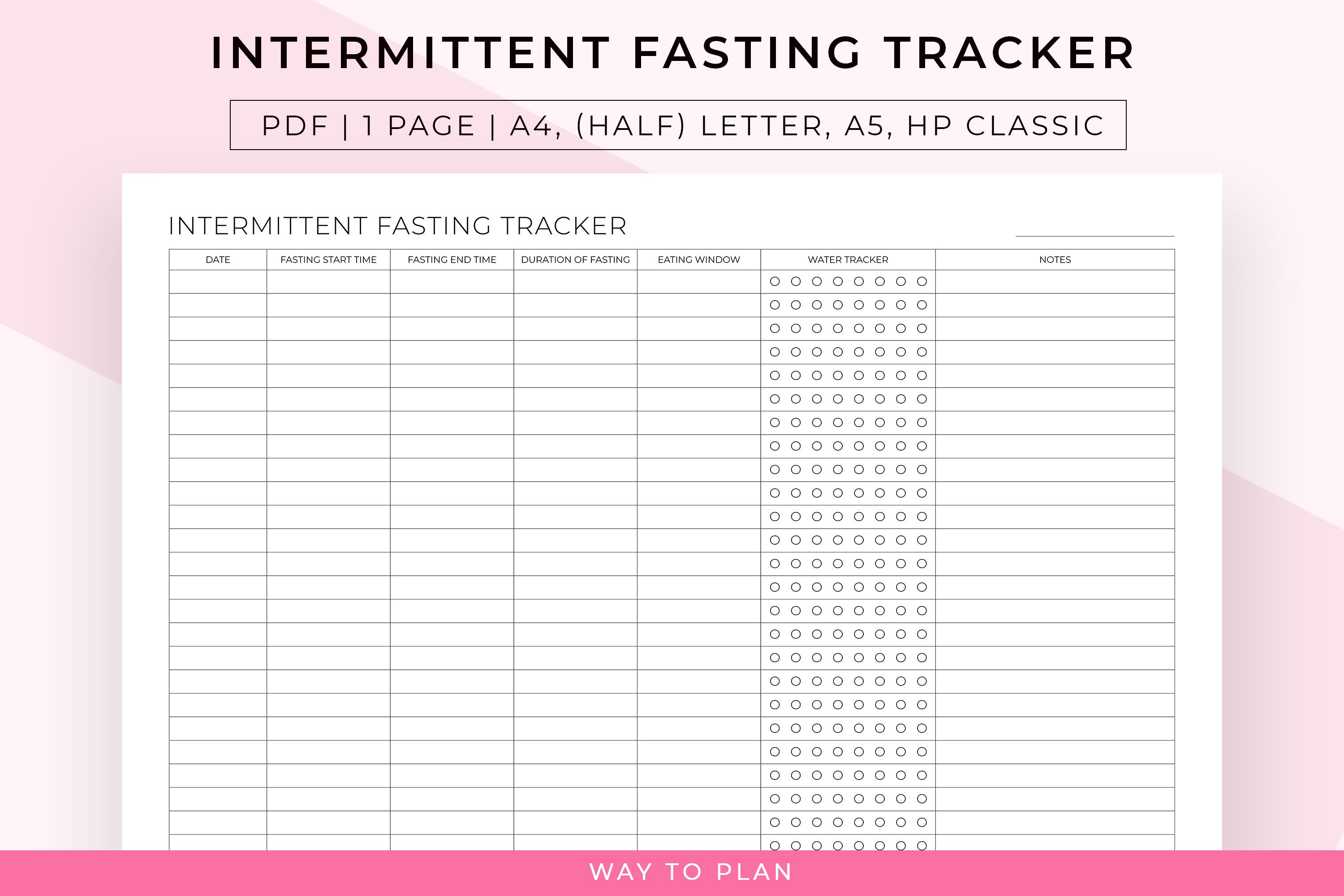 Intermittent Fasting Tracker for Scheduling, Tracking Fasting Periods ...