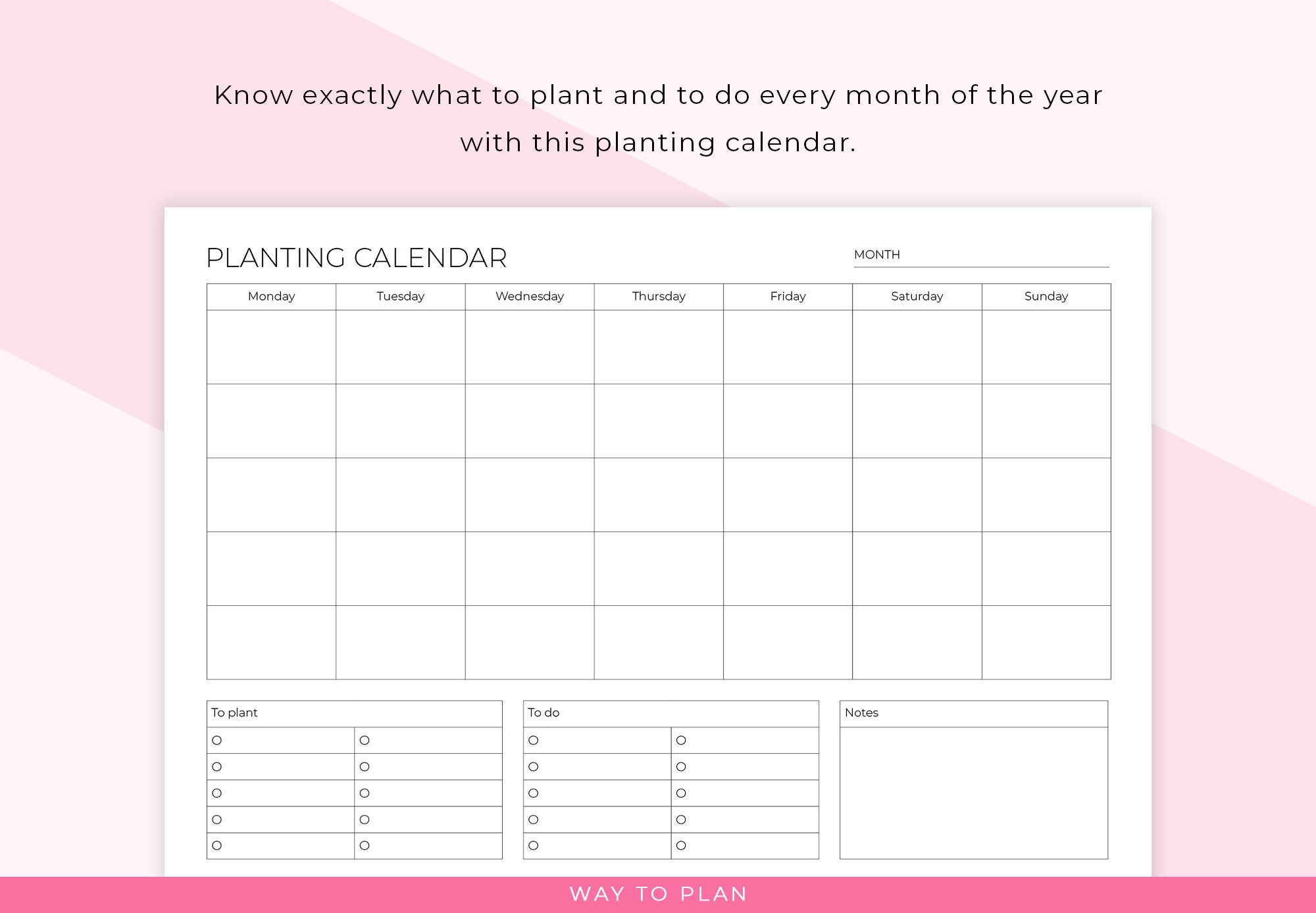 Planting Calendar, Planting Schedule to Know Exactly What to Plant and ...