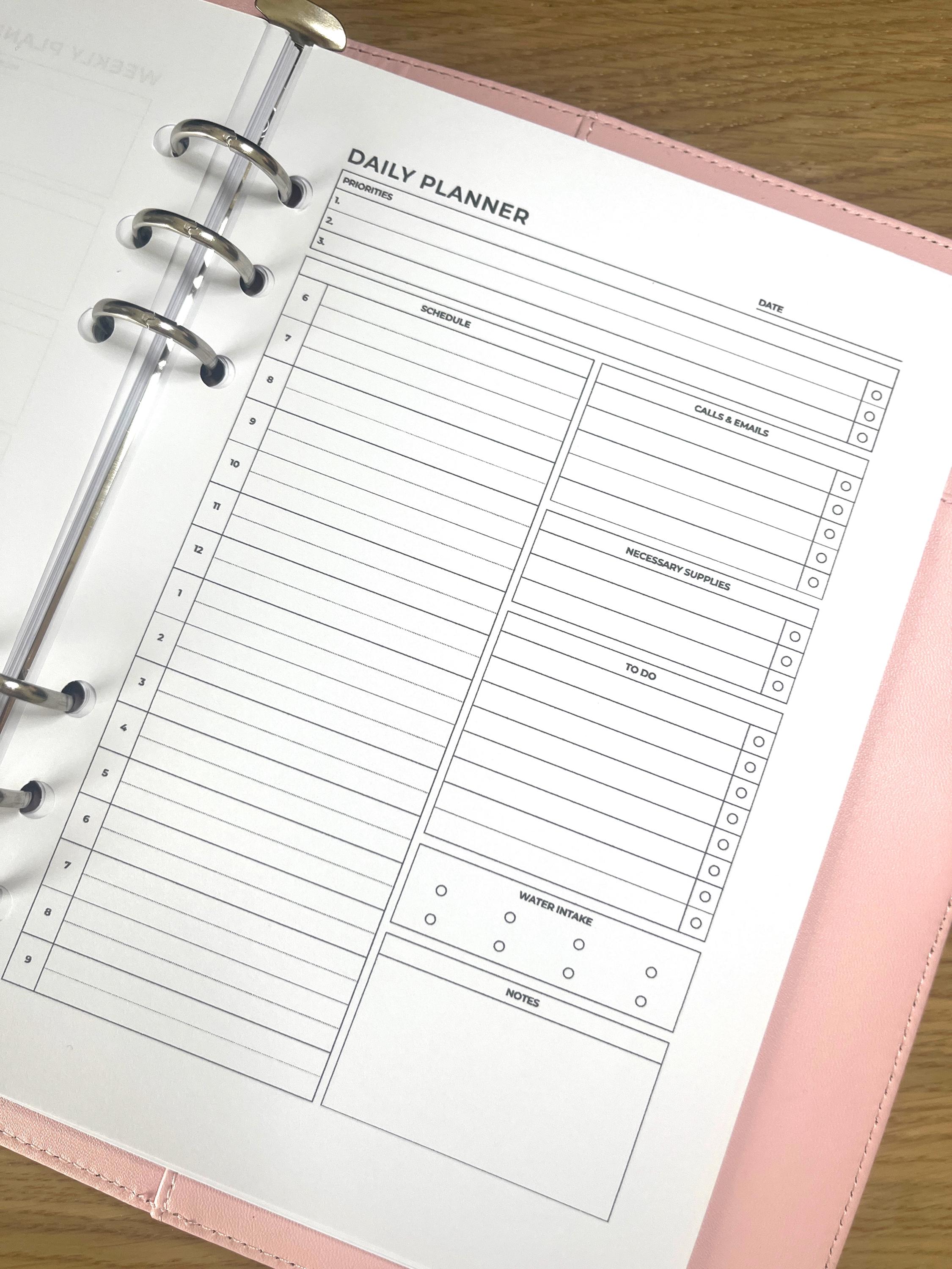 ADHD Teacher Daily Planner 2026-2027. Printable to Do List Checklist ...