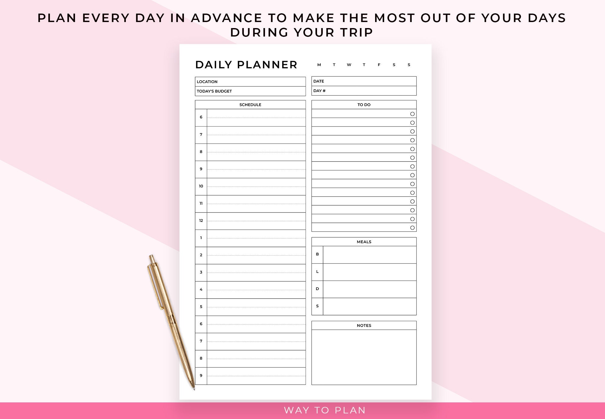 Travel Planner. Vacation Packing List and Itinerary. Travel Journal ...