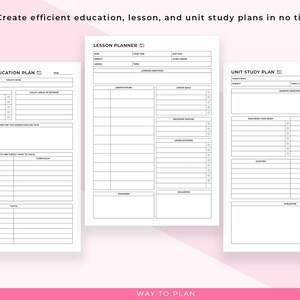 Homeschool Planner Printable 2025-2026 PDF. Multiple Students Kids Ages ...
