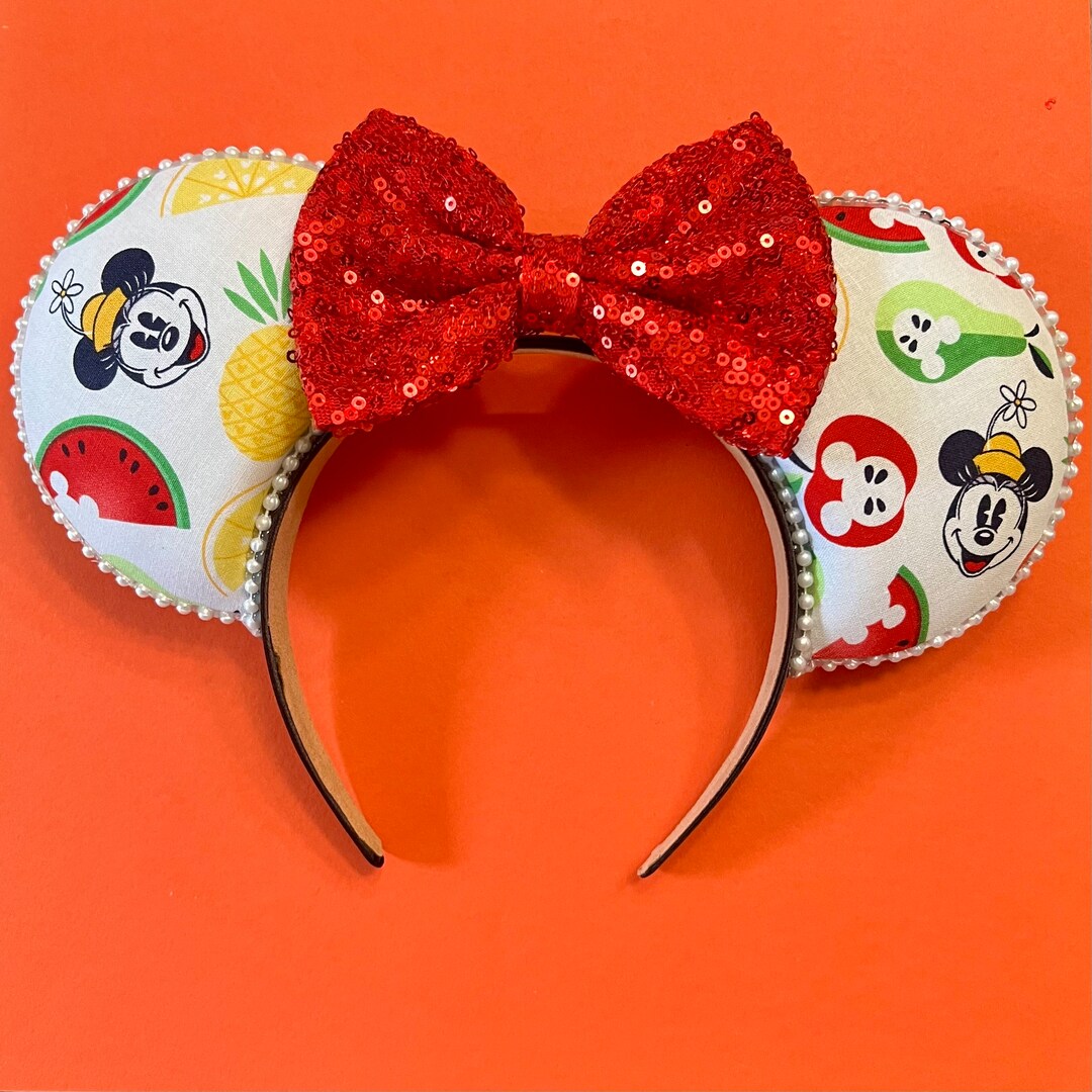 Minnie Fruit Ears Summer Ears - Etsy