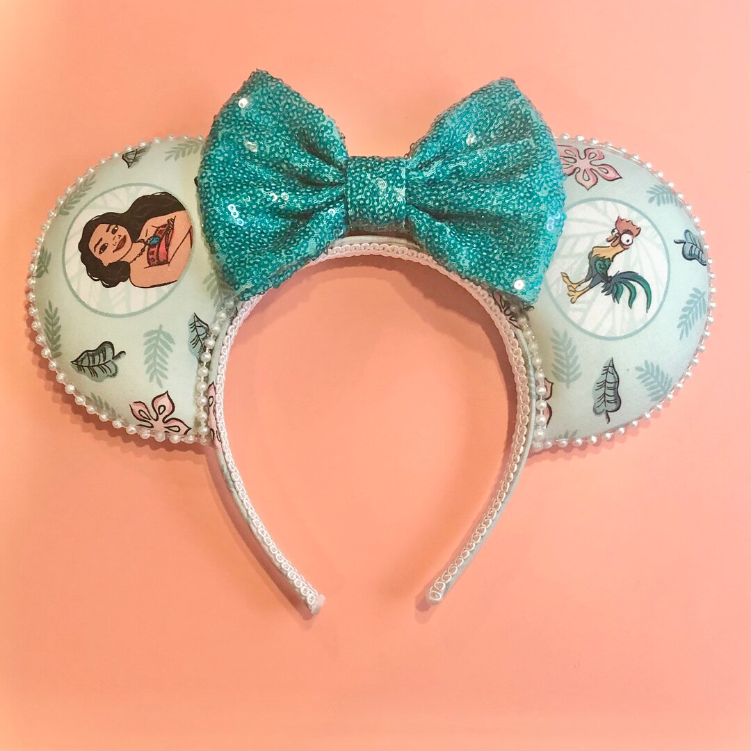 Moana Mickey Ears - Etsy