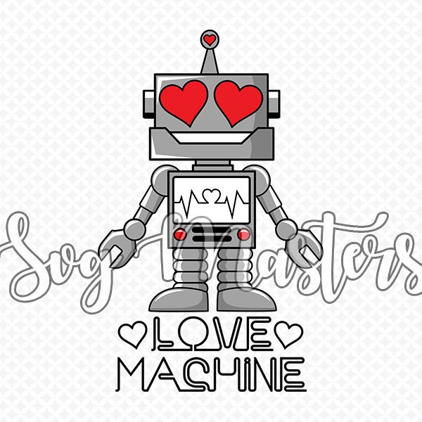 Valentine Robot - Etsy
