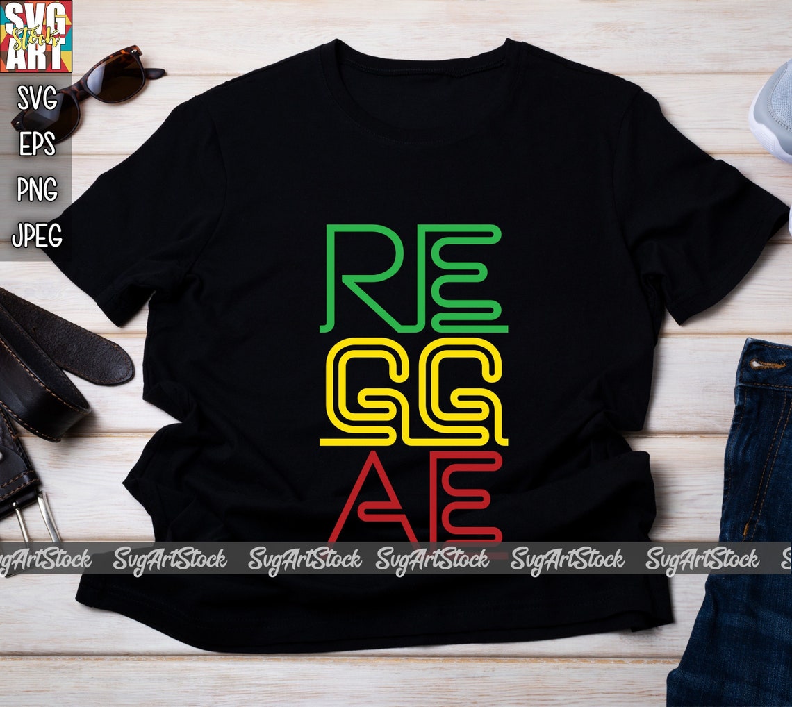 Reggae SVG Rasta Svg Jamaica Svg One Love T-shirt Ready to - Etsy