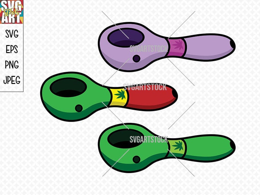 Weed Pipes SVG , Pipe Vector, Cannabis 420 Vector, Digital Clipart ...