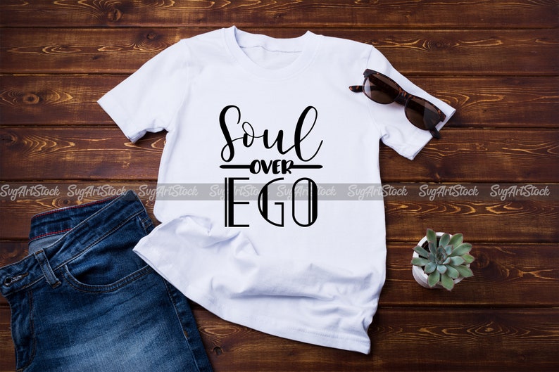 Soul Over Ego SVG Spiritual Vector Inspirational Yoga | Etsy