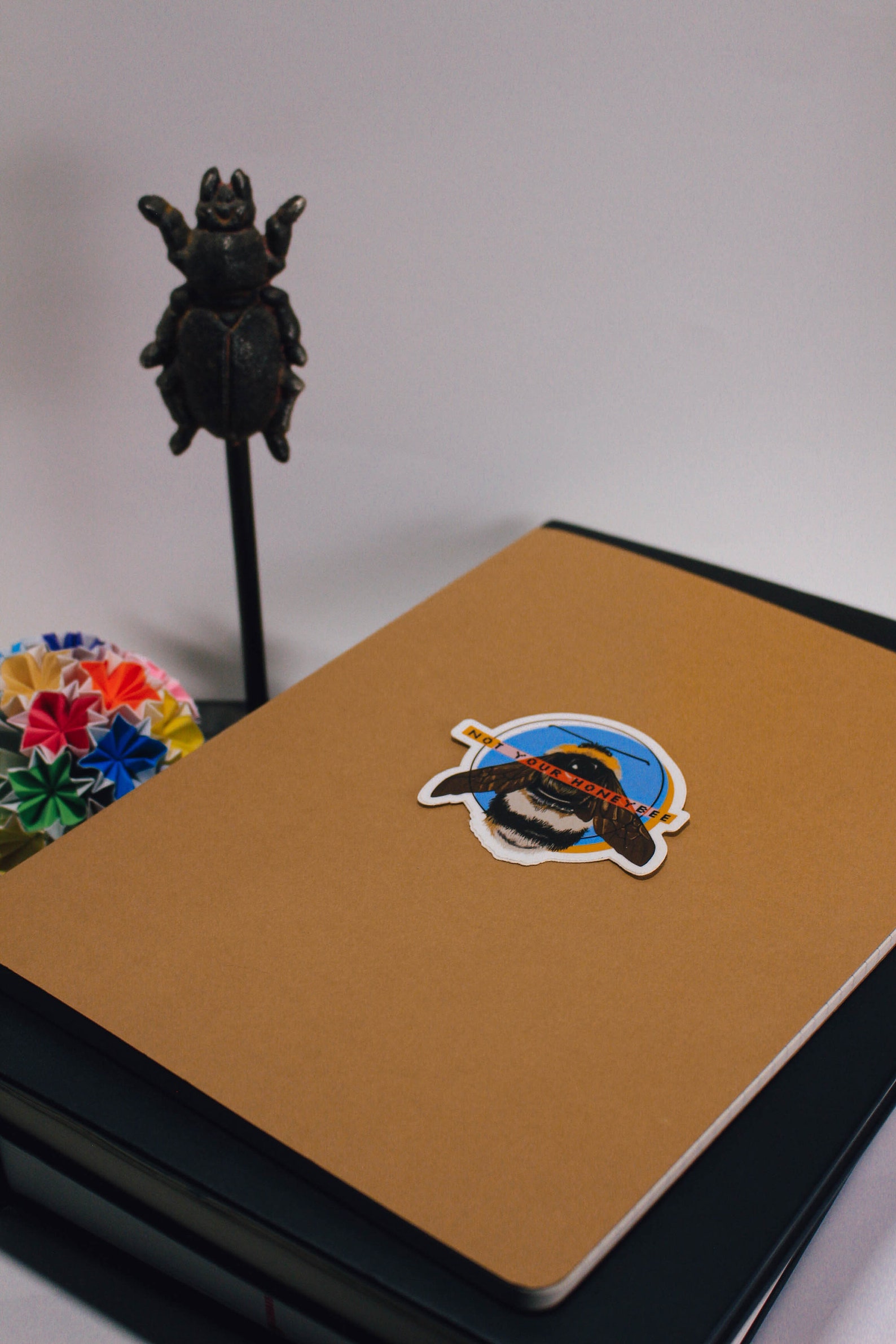 Bumblebee Vinyl Sticker Glitch Not Your Honey Bee Native Bee Decal for ...