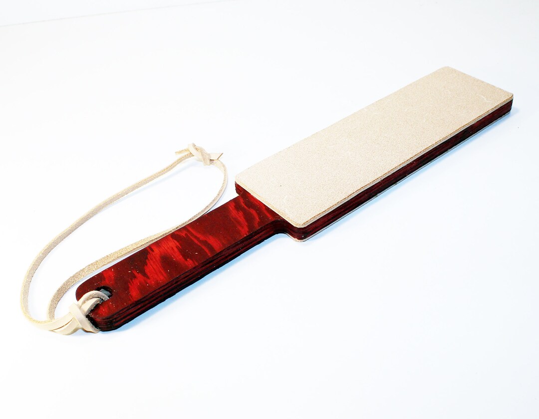 Red Knife Strop Board,double Sided, for Kitchen, Chef Knives, Finishing ...