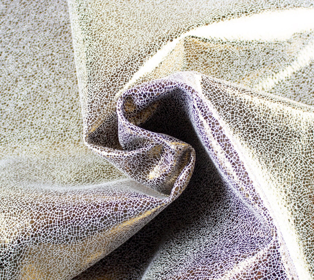 Gold Sheep Leather, Nappa Hide, Gold Lambskin, ~1mm, Lamb Hide, Leather ...