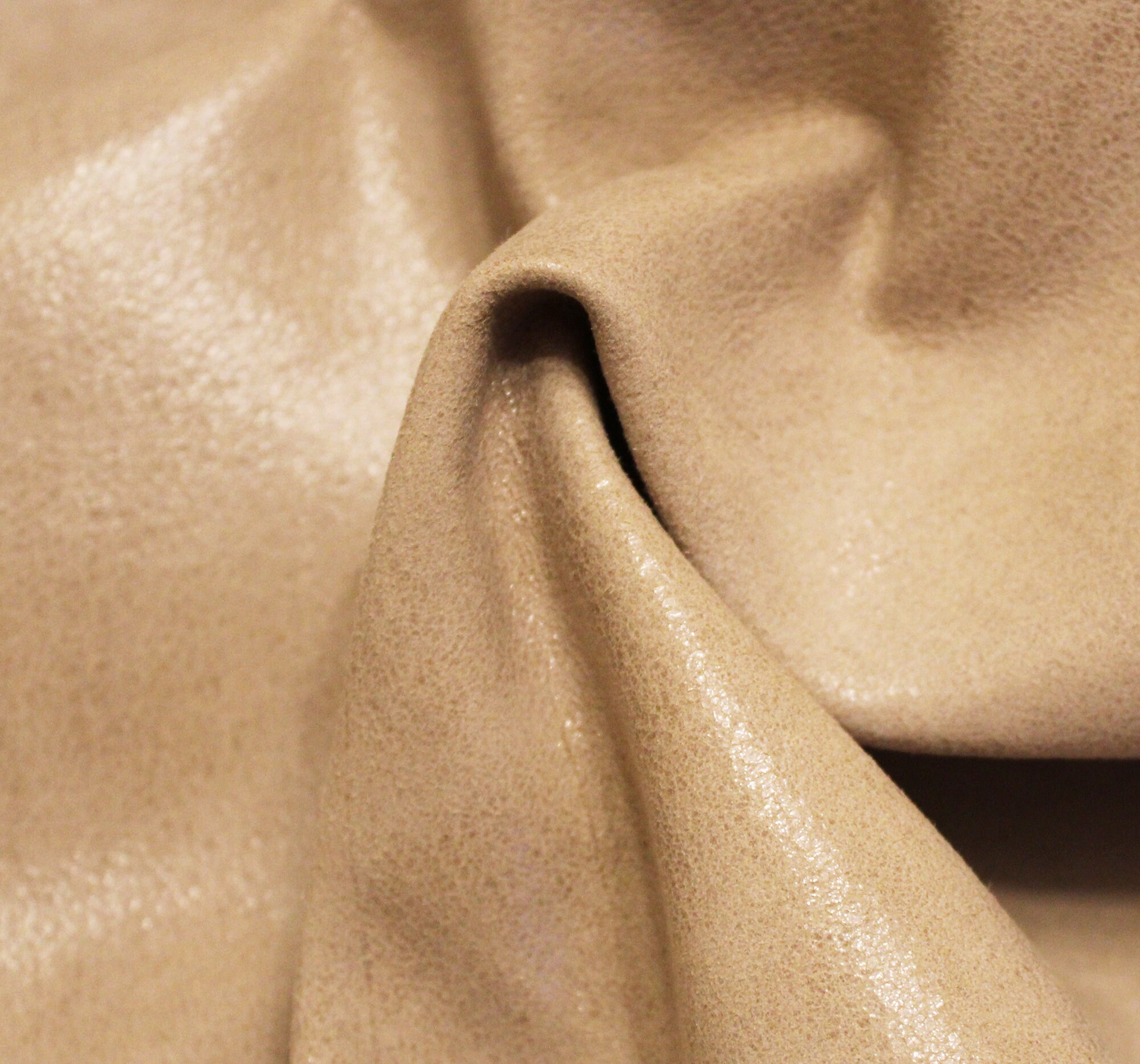 Cuero de oveja beige cuero napa cuero italiano piel de | Etsy