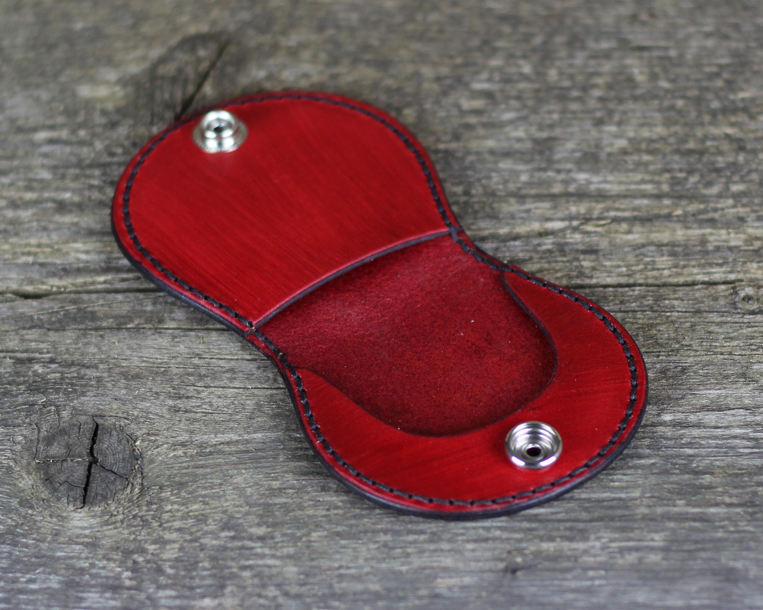 DIY Leather Coin Wallet Pattern: PDF, SVG Template (8cm X 8cm) - Etsy