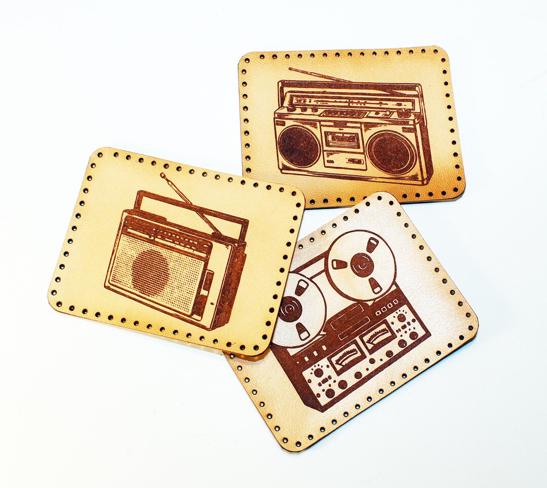 Radio Stereo Patch Oldschool Tube Radio Sew Boombox Patch. - Etsy