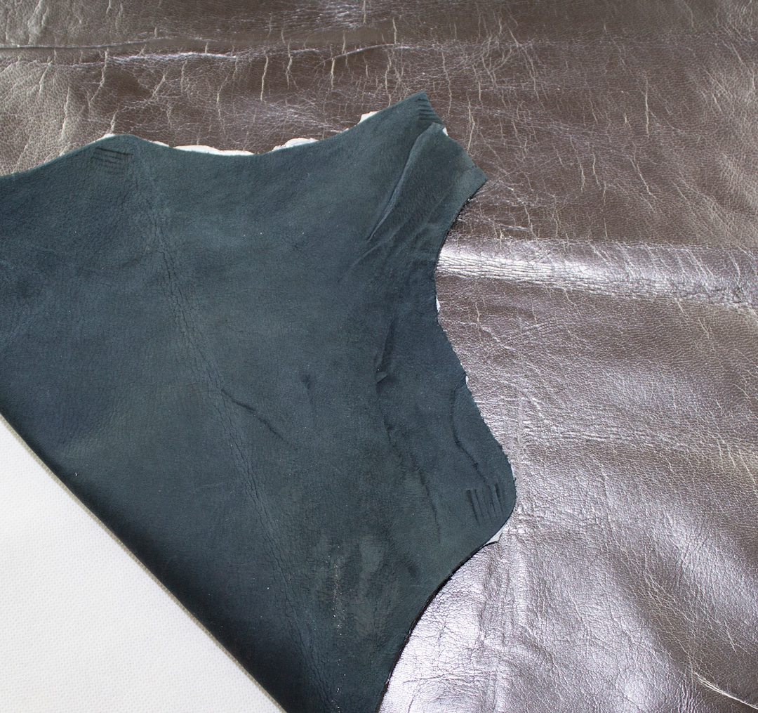 Silver Sheep Leather, Nappa Hide, Silver Lambskin, ~1mm, Lamb Hide ...