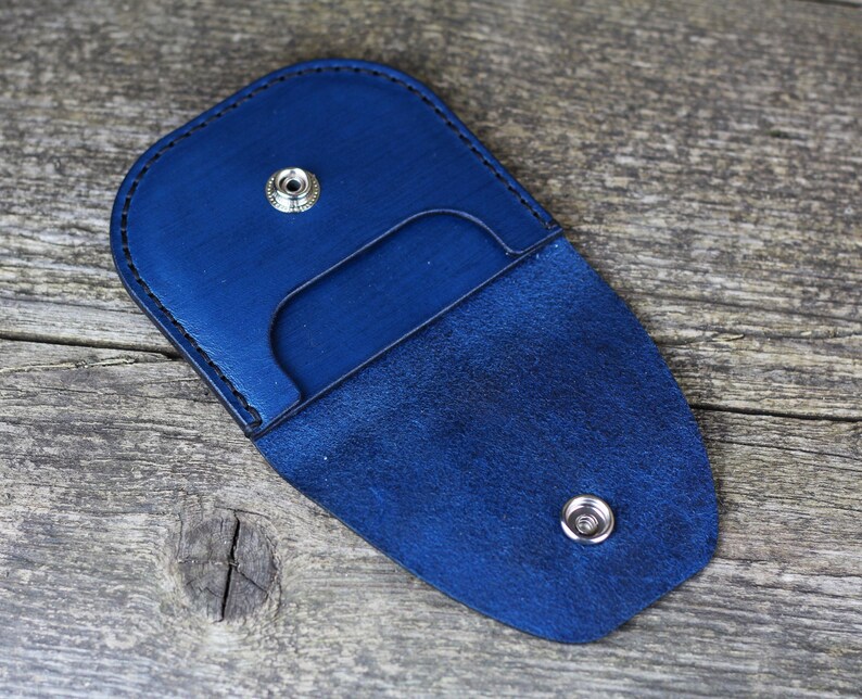 DIY Leather Coin Wallet Pattern: PDF, SVG Template (9cm X 9cm) - Etsy
