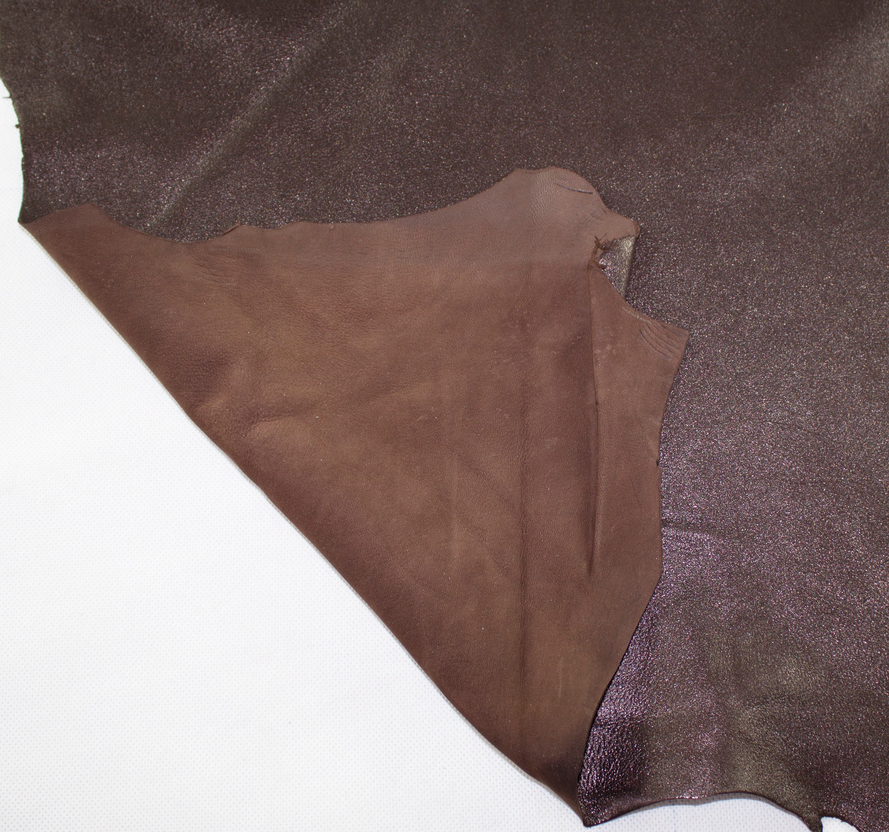 Brown Sheep Leather, Nappa Hide, Brown Lambskin, 1mm, Lamb Hide ...