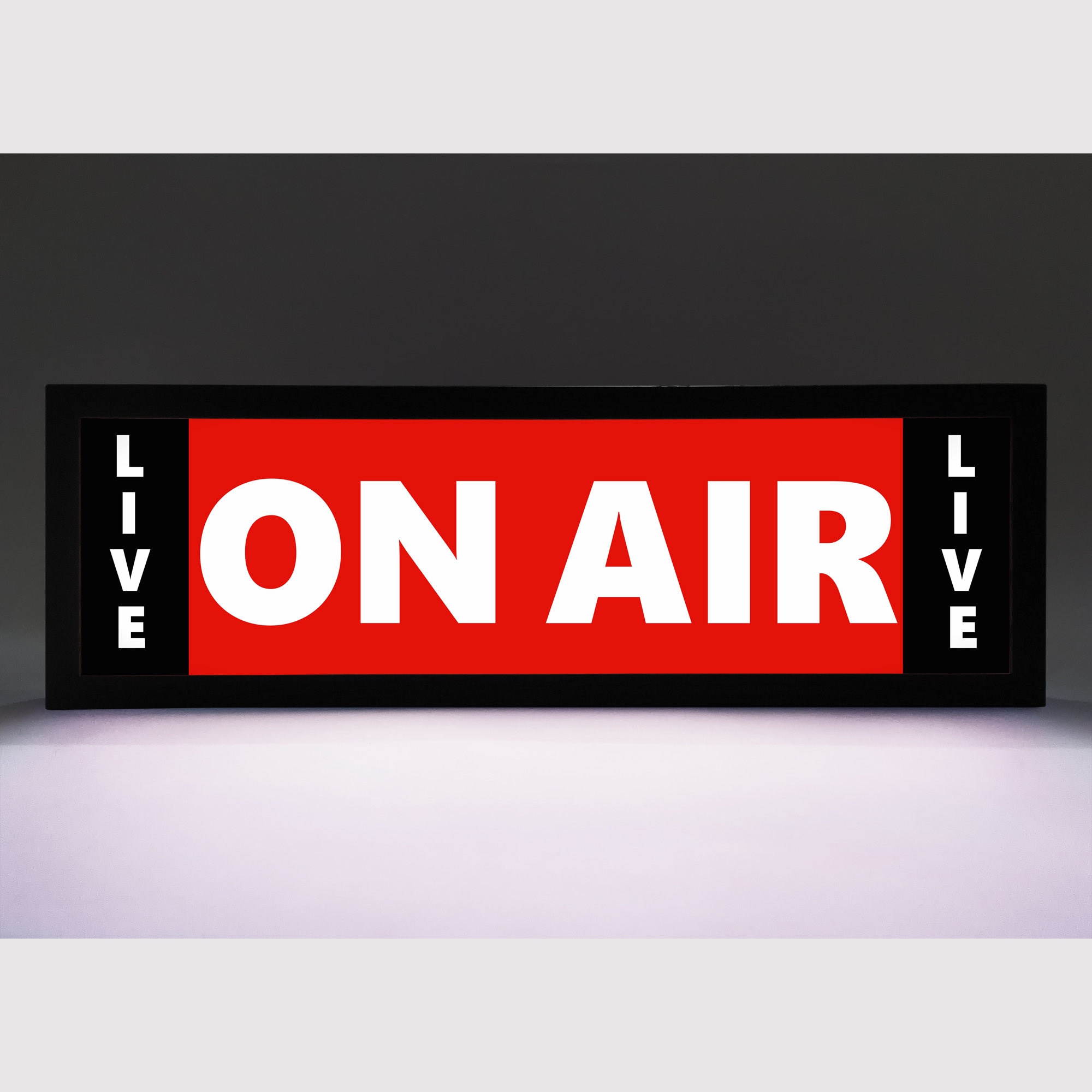 LIVE ON AIR Led Light Sign, Light Box Usb 26 - Etsy