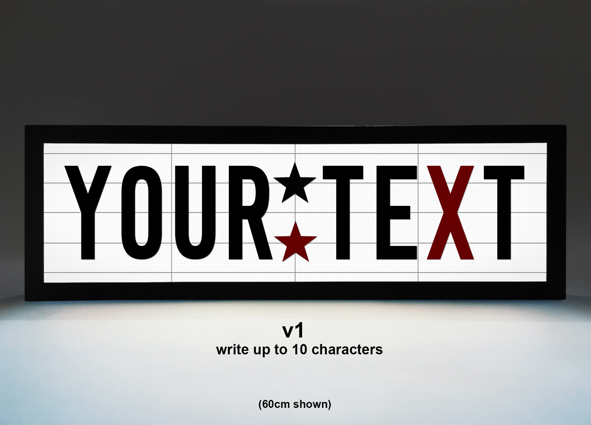 Personalised RETRO STYLE Led Light Signs for Home and Shops - Etsy