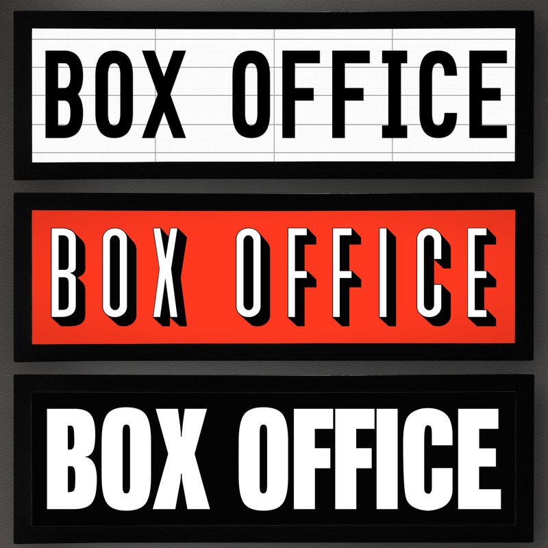 Movie Poster Light Box - Etsy