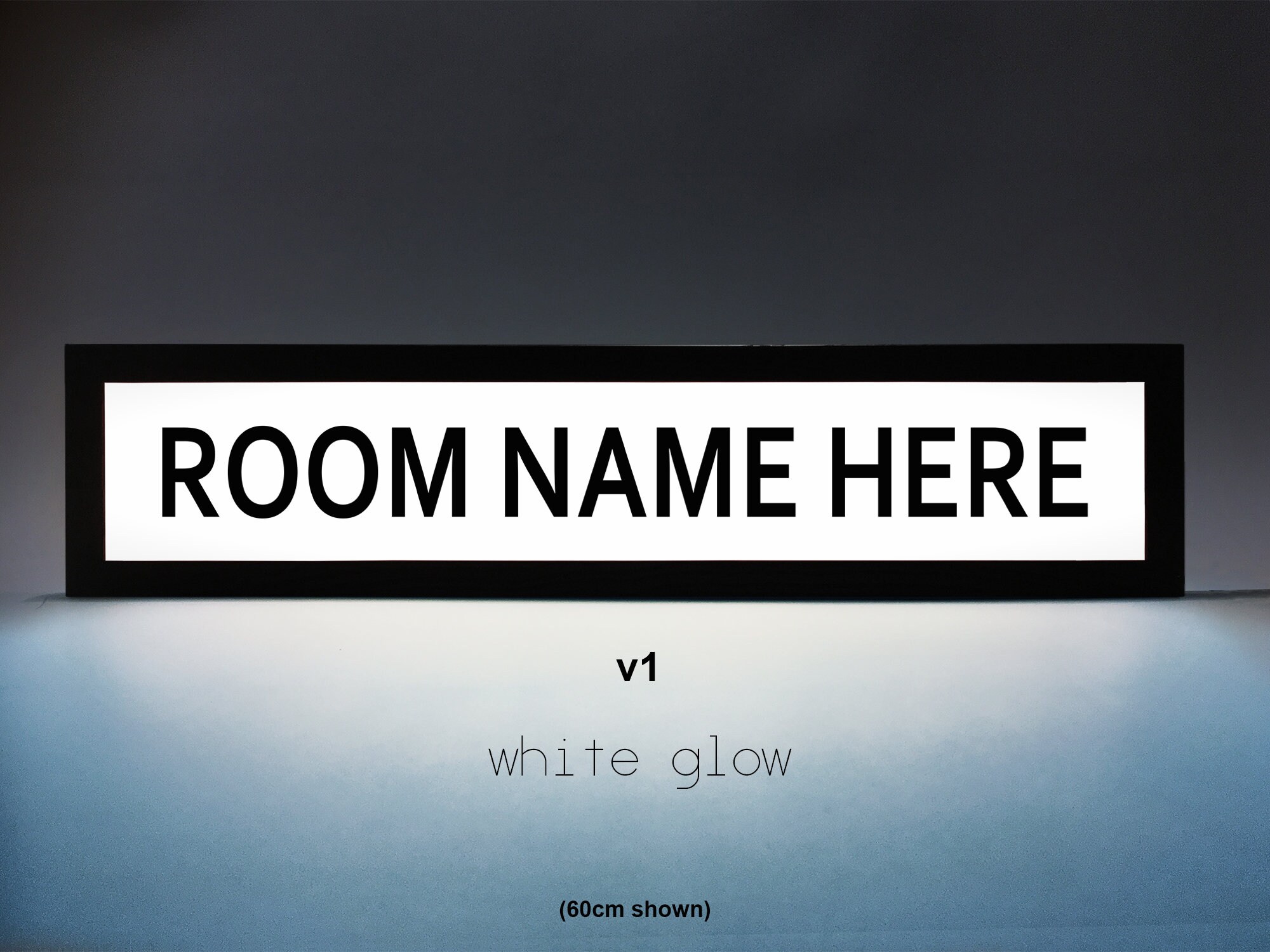 PERSONALISED Room Name LED Light Signs for Home, Shops.... Usb 105 - Etsy