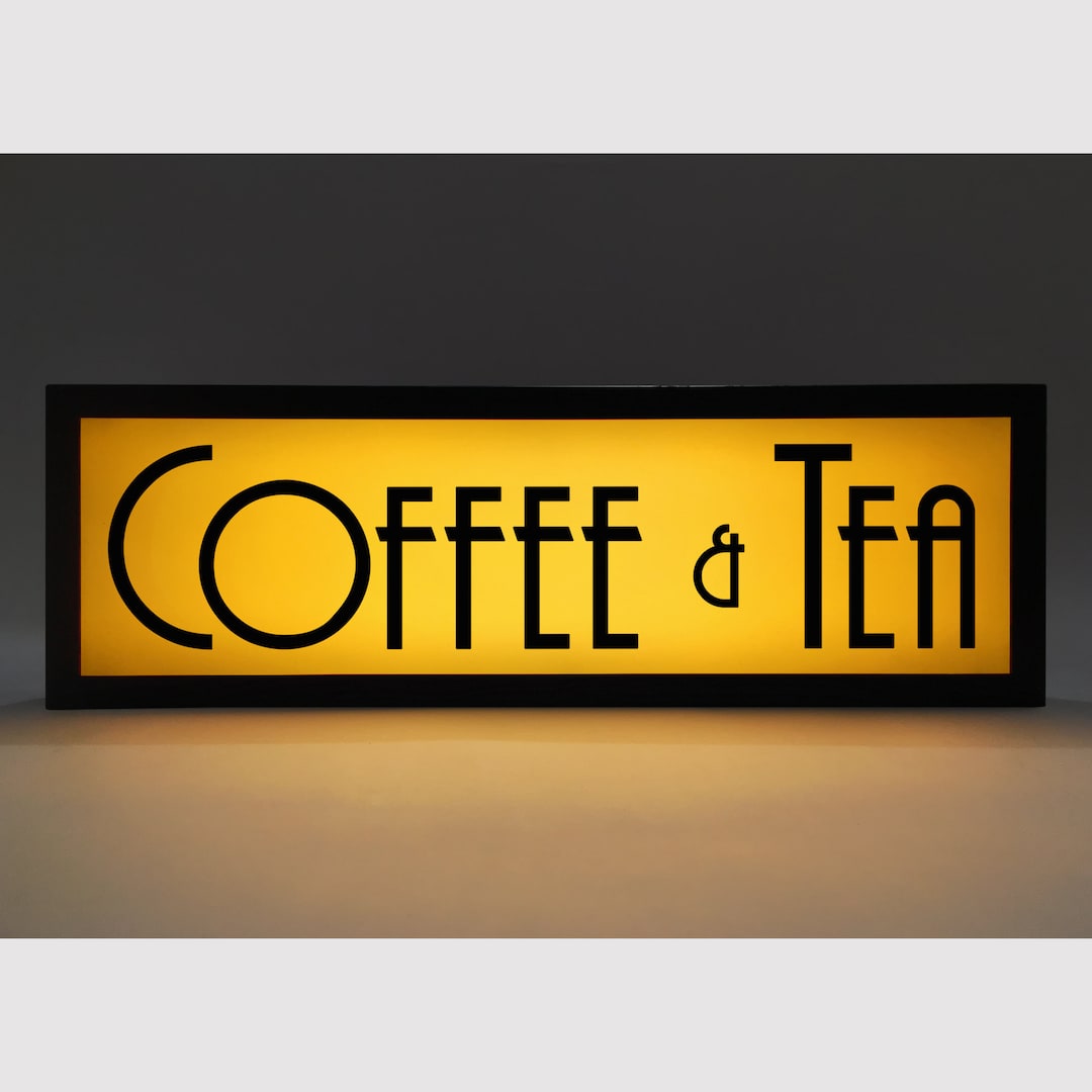 COFFEE & TEA - Led Light Signs for Home, Work, Coffee Shop,.. - Usb (98 ...