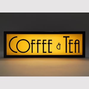 COFFEE & TEA - Led Light Signs for Home, Work, Coffee Shop,.. - Usb (98 ...