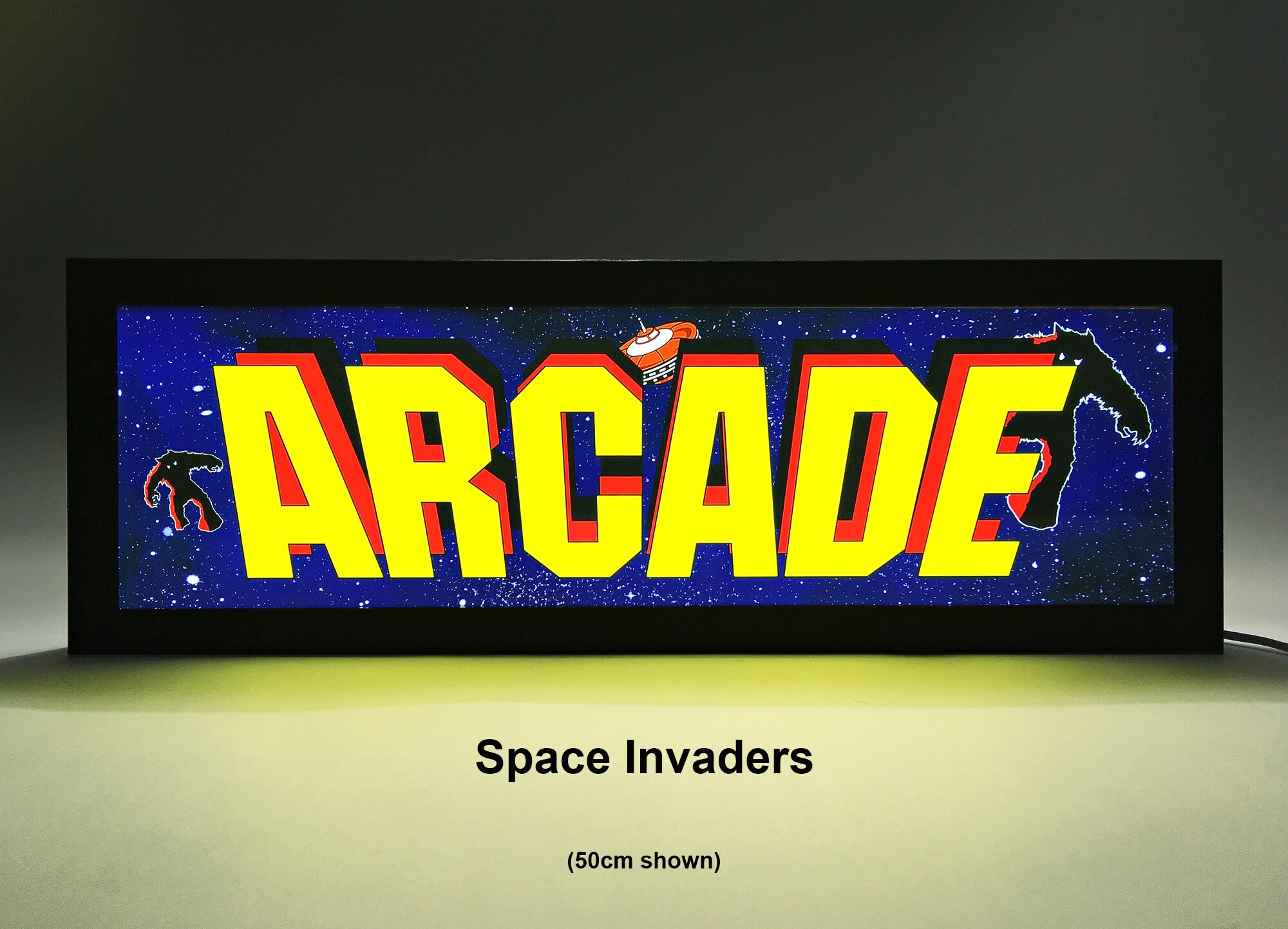 ARCADE LED Light Signs, Light Box Usb 34 - Etsy
