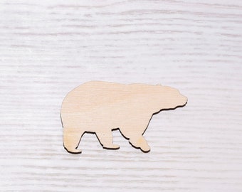 Polar Bear Cutout | Etsy