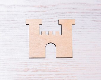 Wooden Castle Craft - Etsy