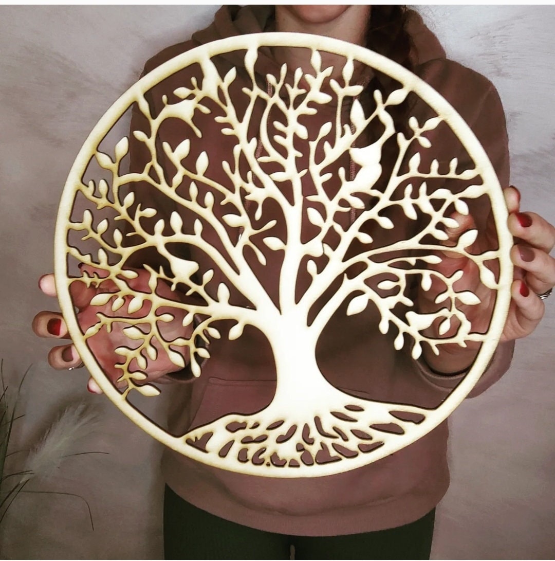 Arbre de vie - deco murale - en bois - Etsy France