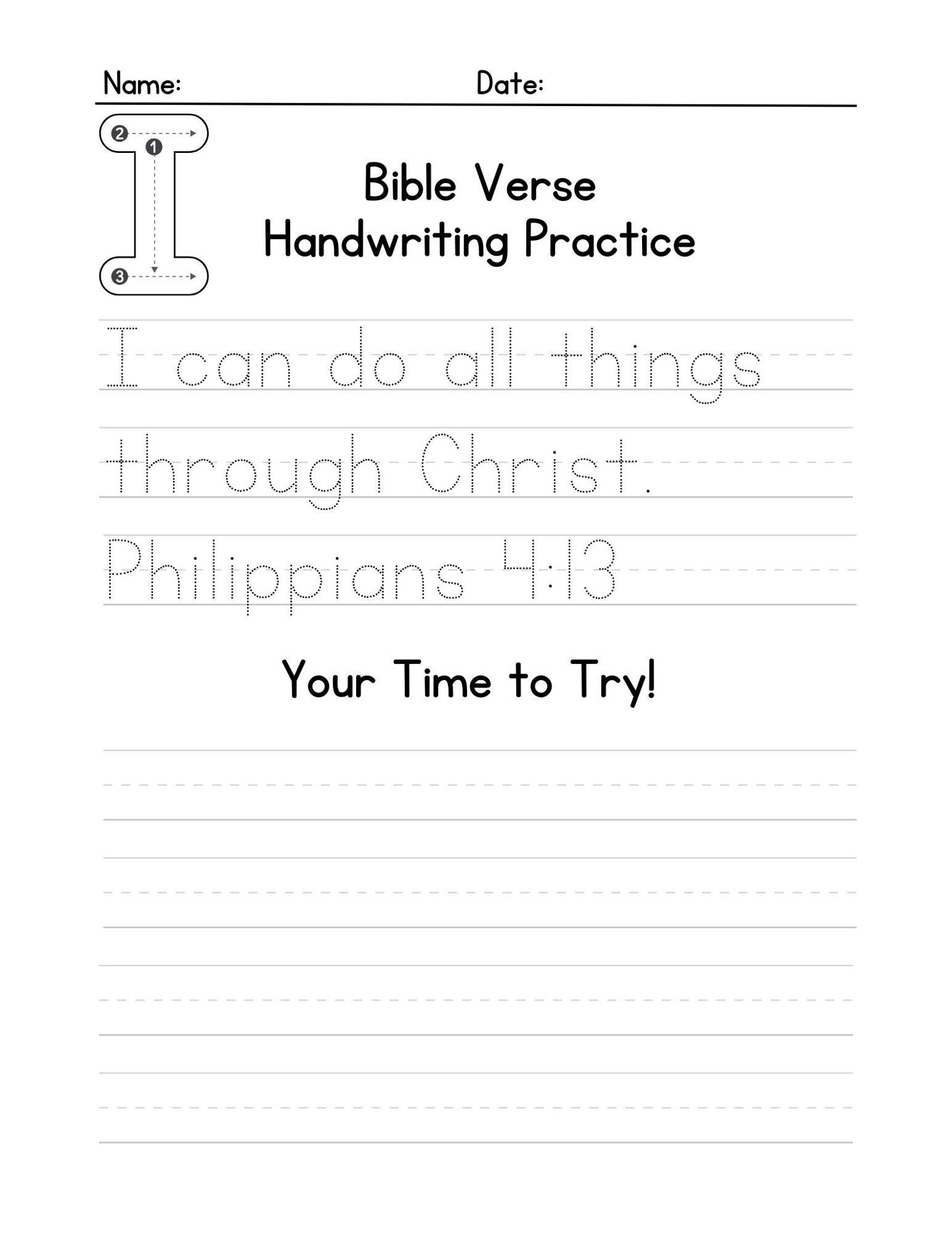 26 Bible Verses- Alphabet Bible Verses- Handwriting Practice - Bible ...