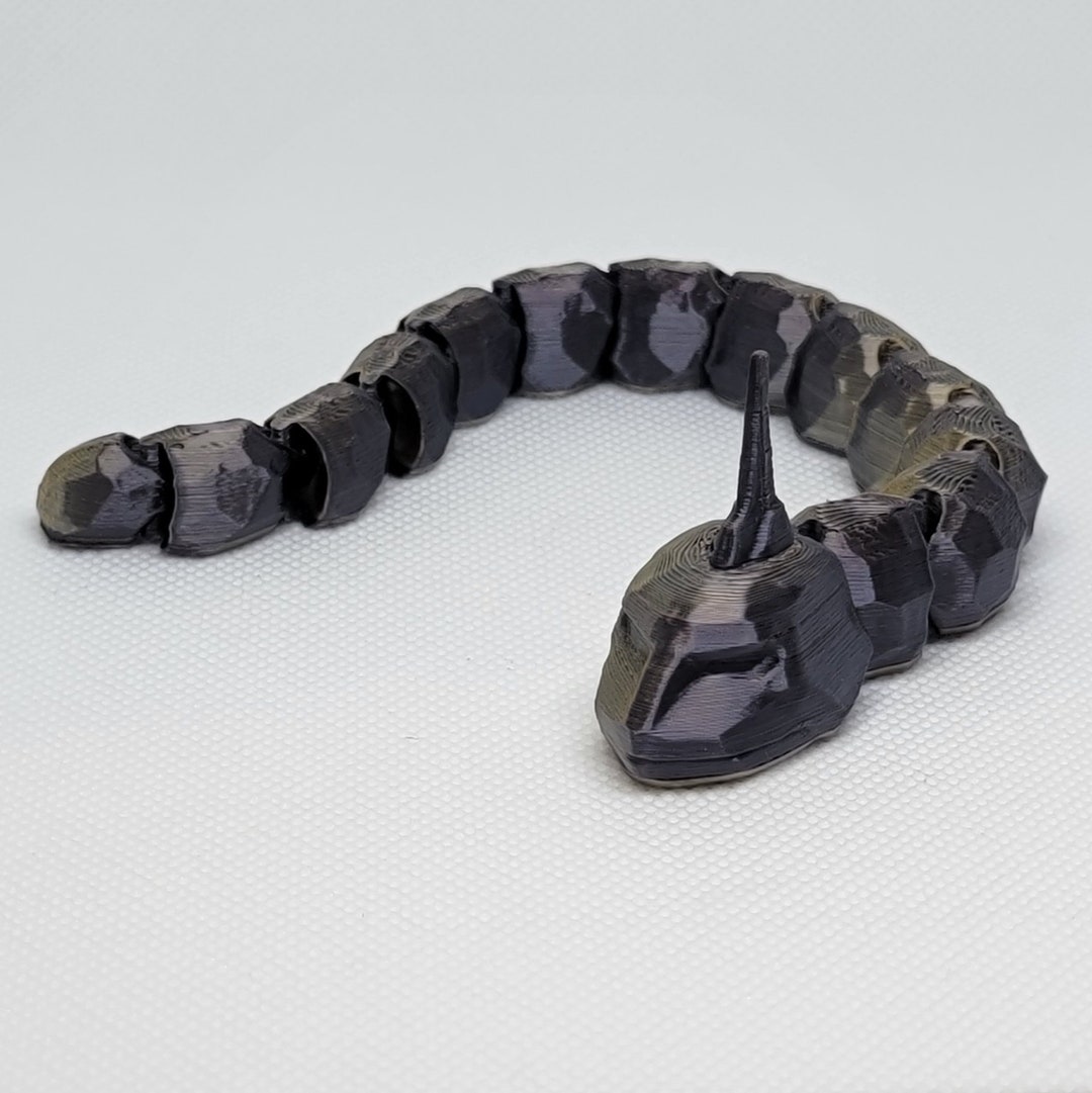 Articulated Onyx 3D Printed Animal Toy - Etsy