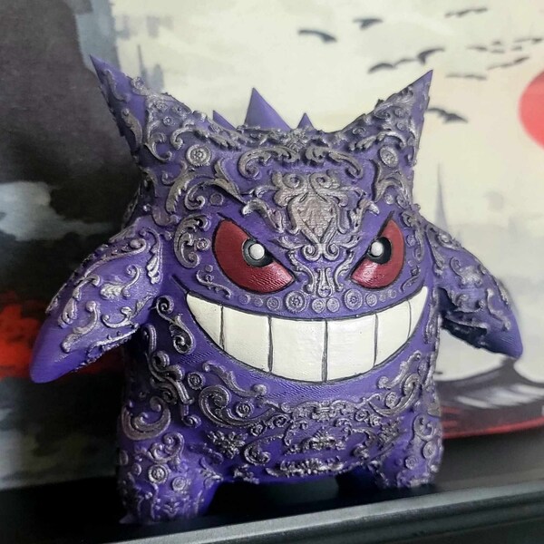 Gengar Statue - Etsy
