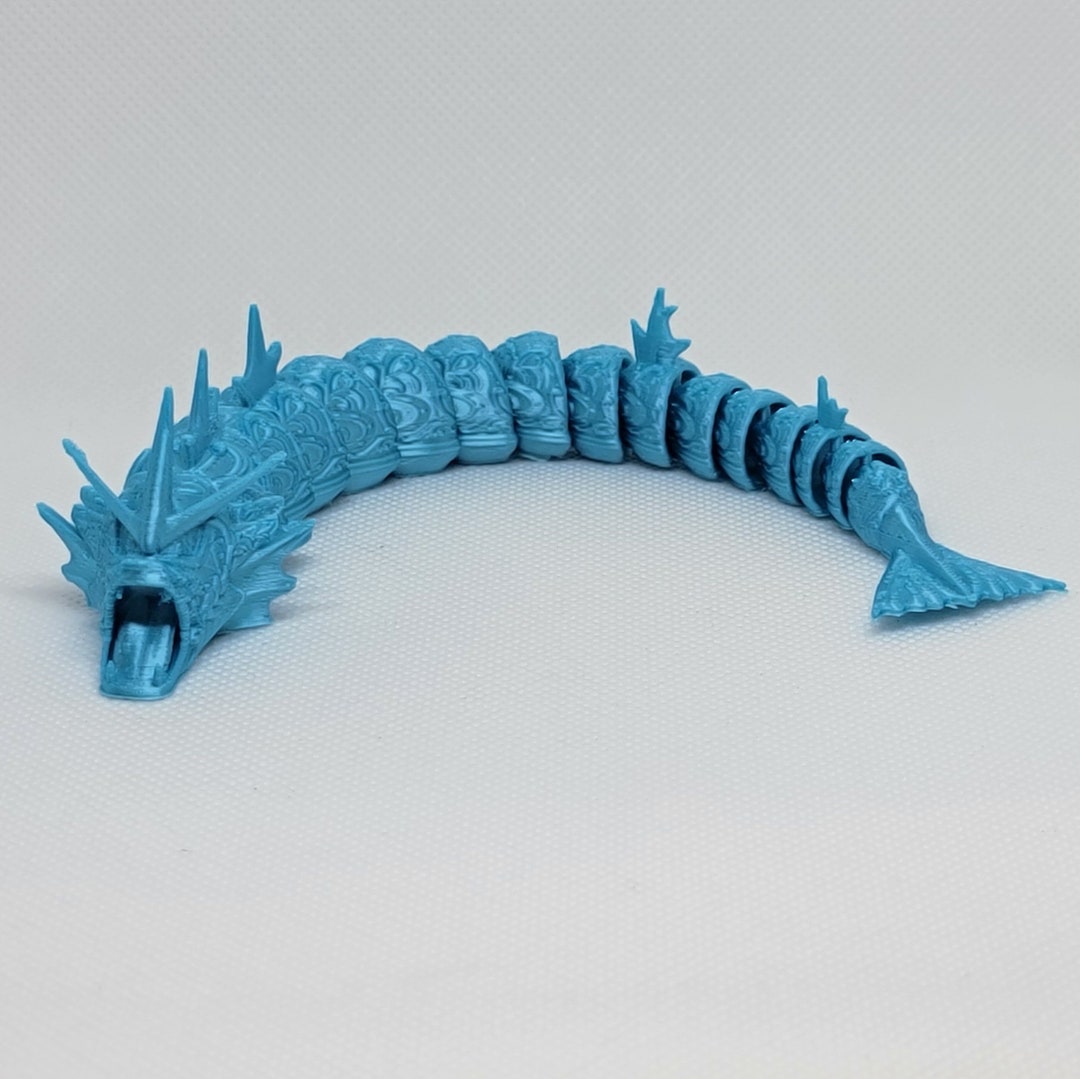 Articulated Gyarados 3D Printed Animal Toy - Etsy