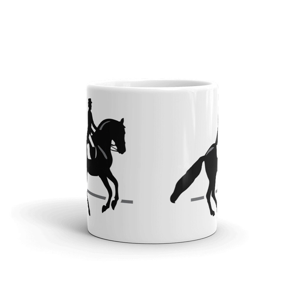 Dressage Mug Dressage Rider Mug Dressage Gift Dressage Coffee Mug ...