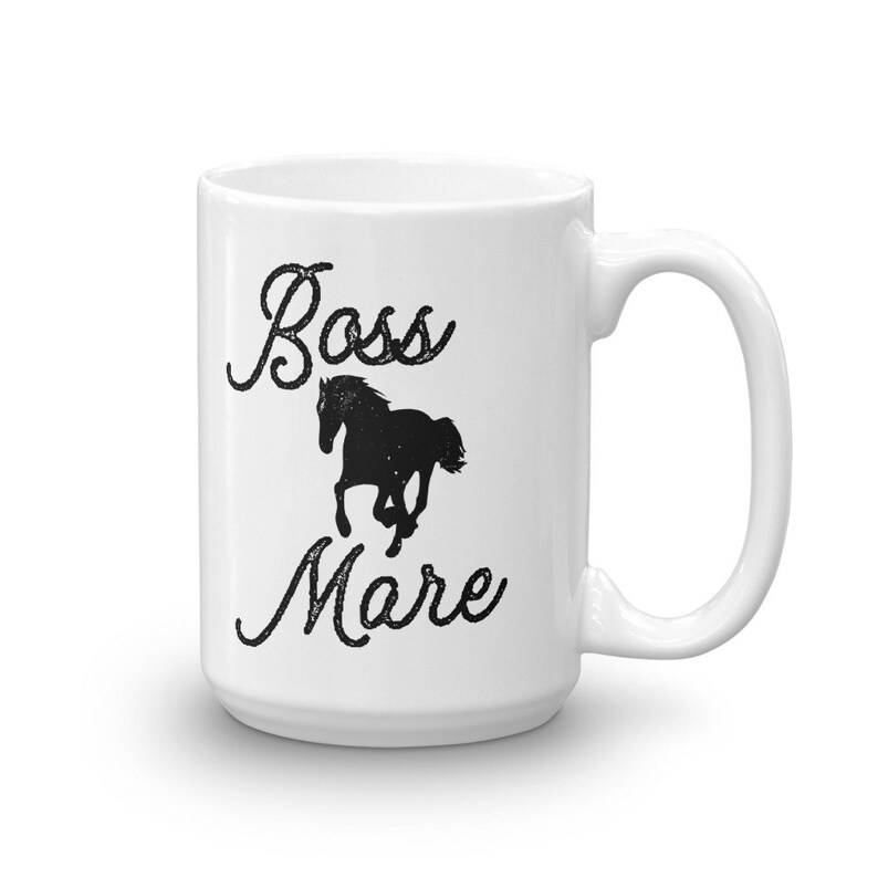 Boss Mare Horse Mug for Moms and Equestrians Gift for Horse - Etsy