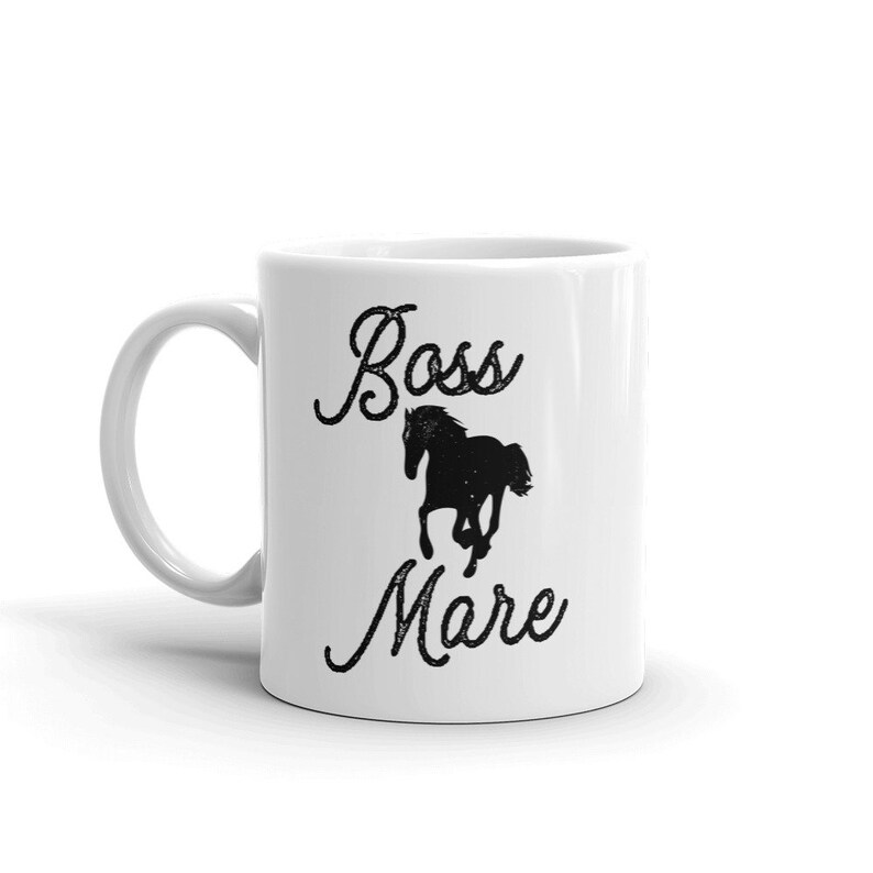 Boss Mare Horse Mug for Moms and Equestrians Gift for Horse - Etsy