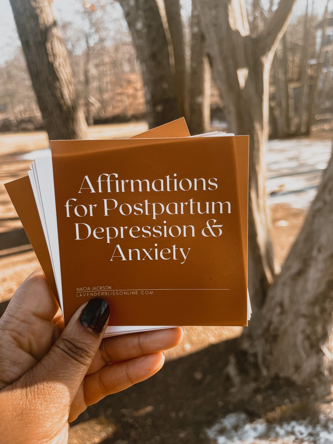 Affirmation Cards for Postpartum Depression & Anxiety - Etsy