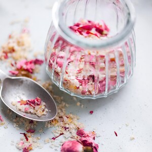 Ancient Minerals Magnesium Bath Salts, Wild Rose Fragrance Oil or Palma ...
