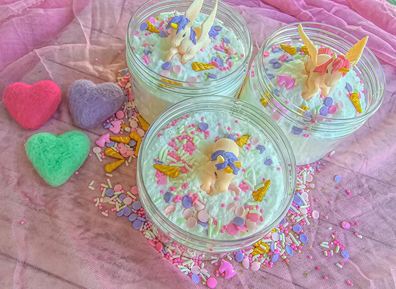 Black Raspberry Vanilla Bath Fizz Powder With Unicorn Toy, Clean ...